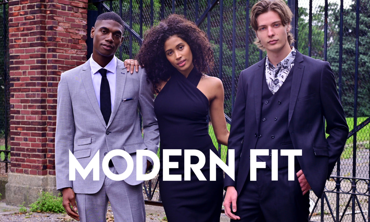 NEW MODERN FIT SUITING – Paisley & Gray