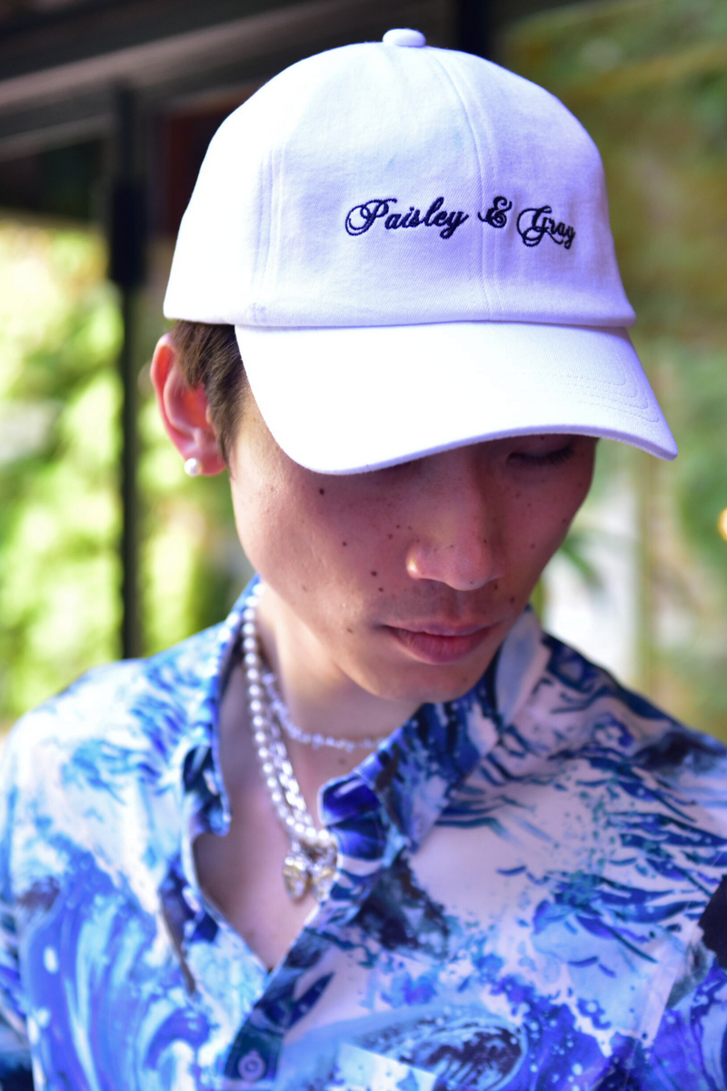 Colin Baseball Cap - White Denim – Paisley & Gray